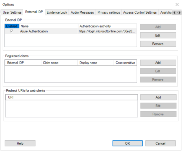 External IDP Integration