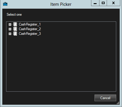 XProtect Transact（設定）