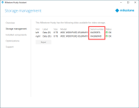 Locate the serial numbers