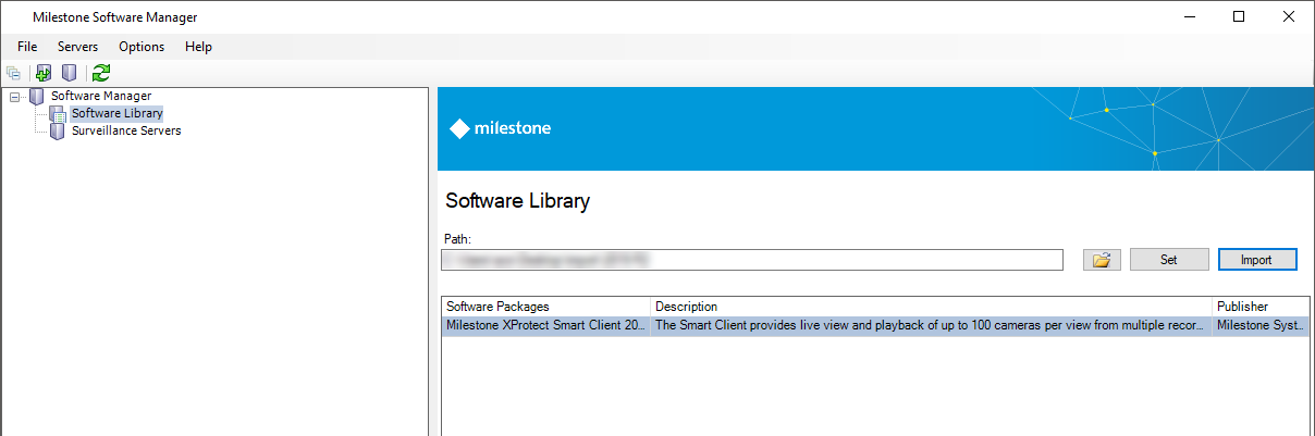 Software library