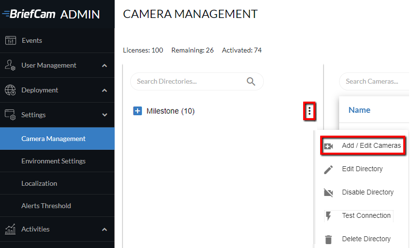 Installation and deployment steps