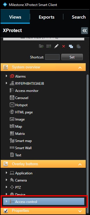 Overlay buttons & commands