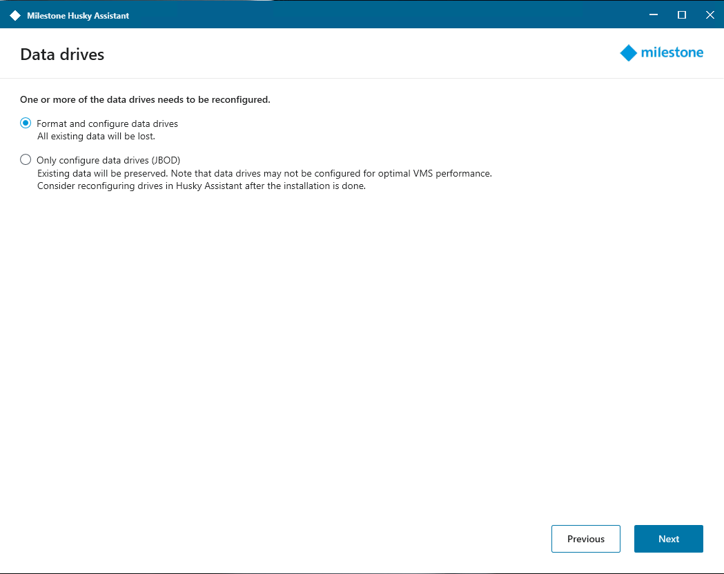 Complete the Husky Assistant Wizard