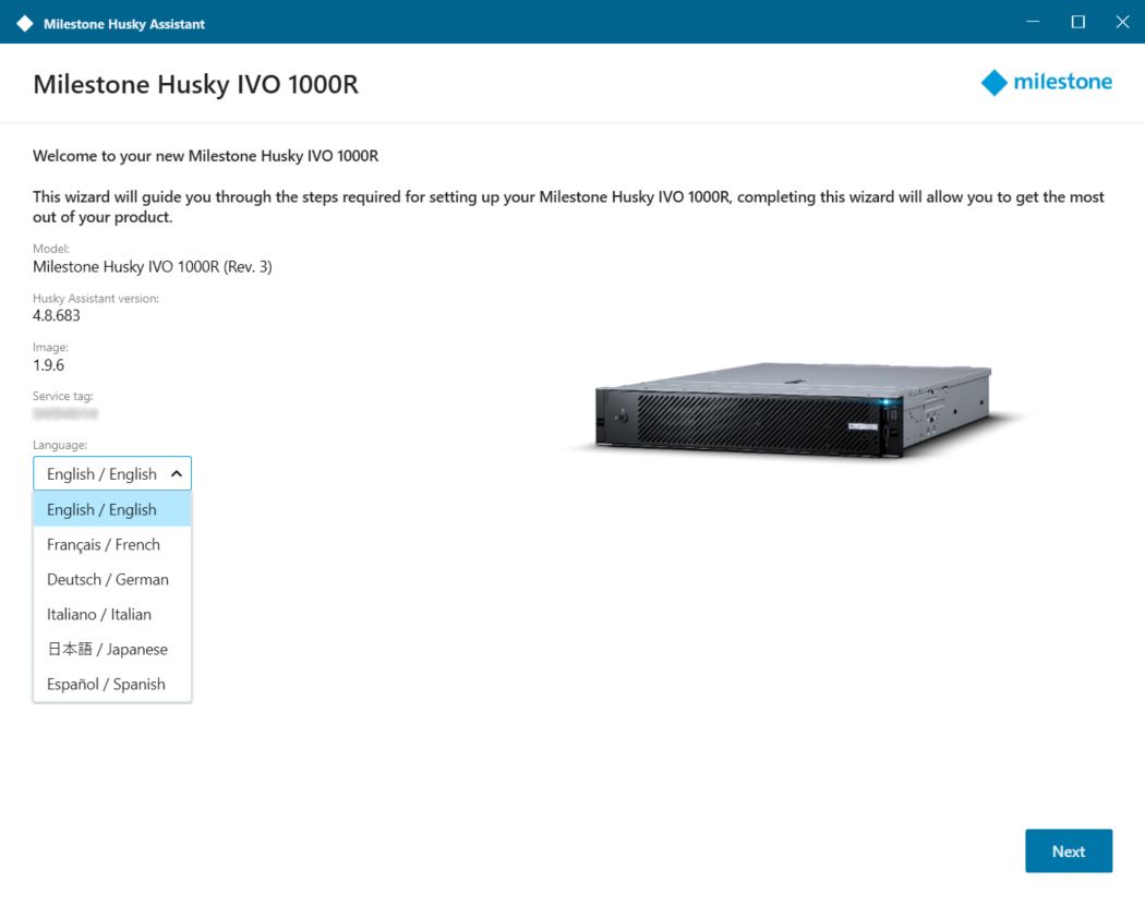 Complete the Husky Assistant Wizard