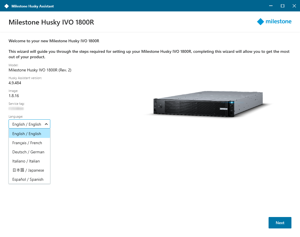 Complete the Husky Assistant Wizard