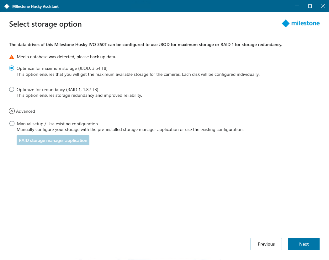 Complete the Husky Assistant Wizard