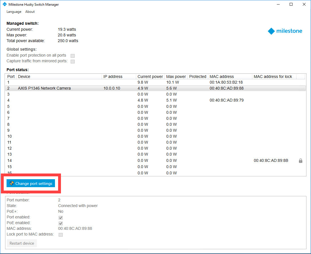 Husky Switch Manager