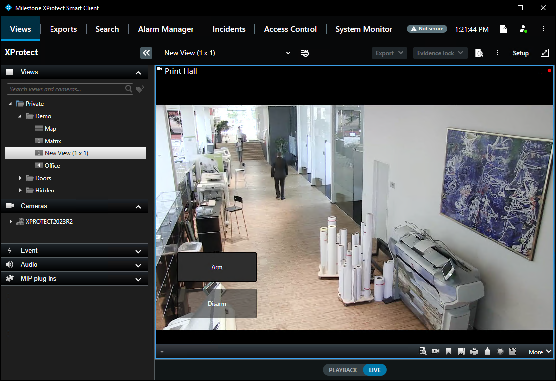 Overlay buttons & Commands