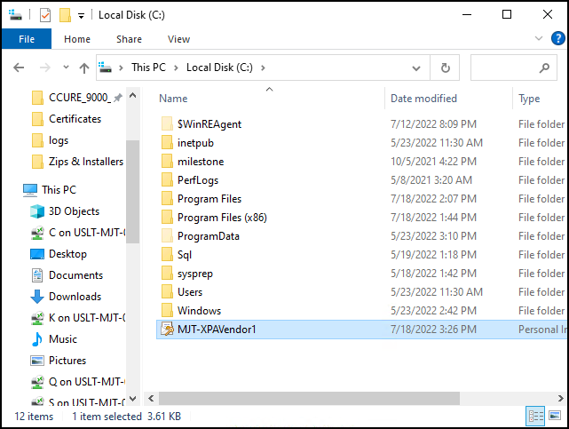 Applying secure communications between XProtect and the OnGuard ...