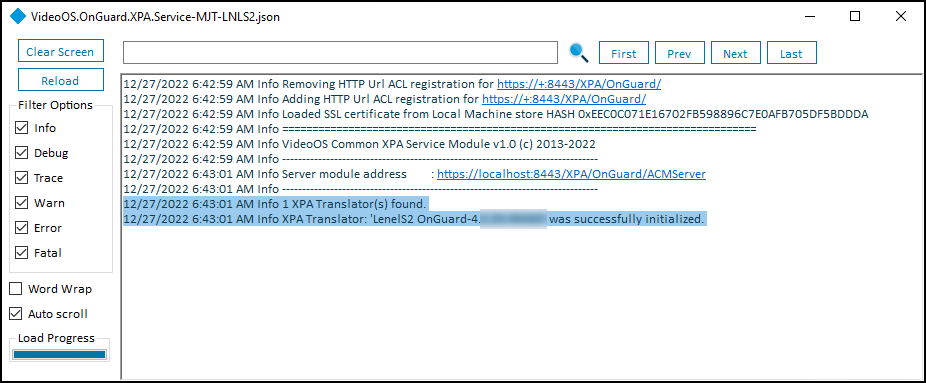 OnGuard XProtect Access Service: MipPlugin post-install verification
